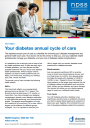 Your diabetes annual cycle of care fact sheet – NDSS